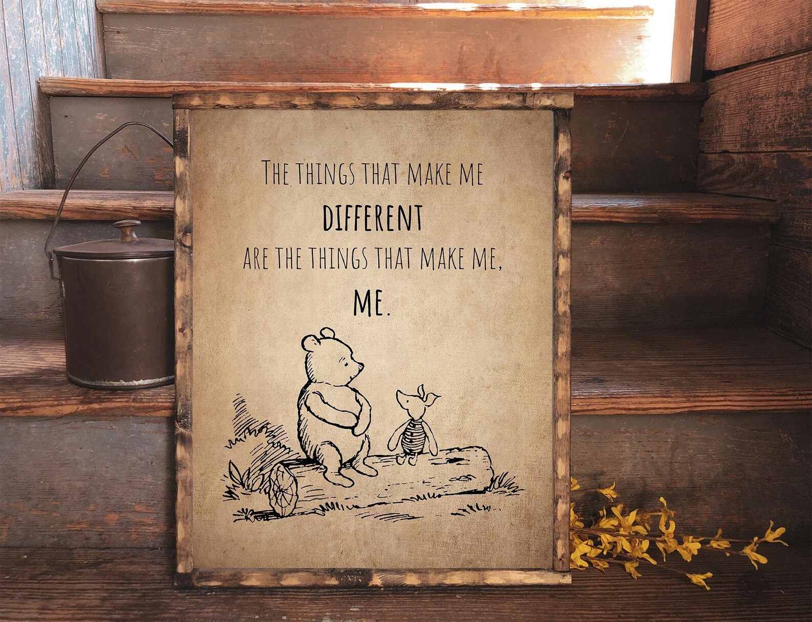 Digital Winnie the Pooh Classic the Things That Make Me Different ...
