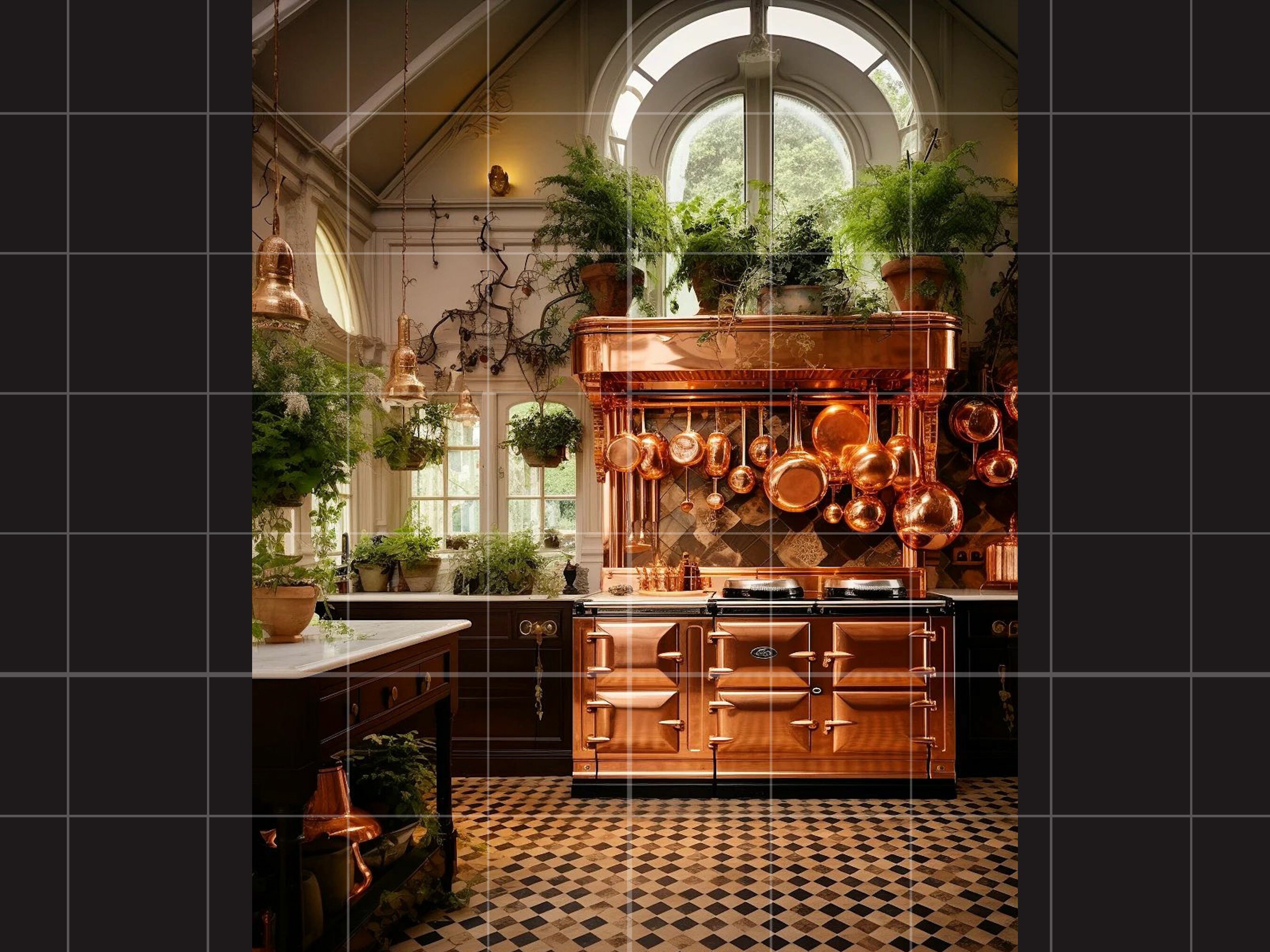 Chef Digital Backdrop for Photography Luxury Kitchen Digital - Etsy