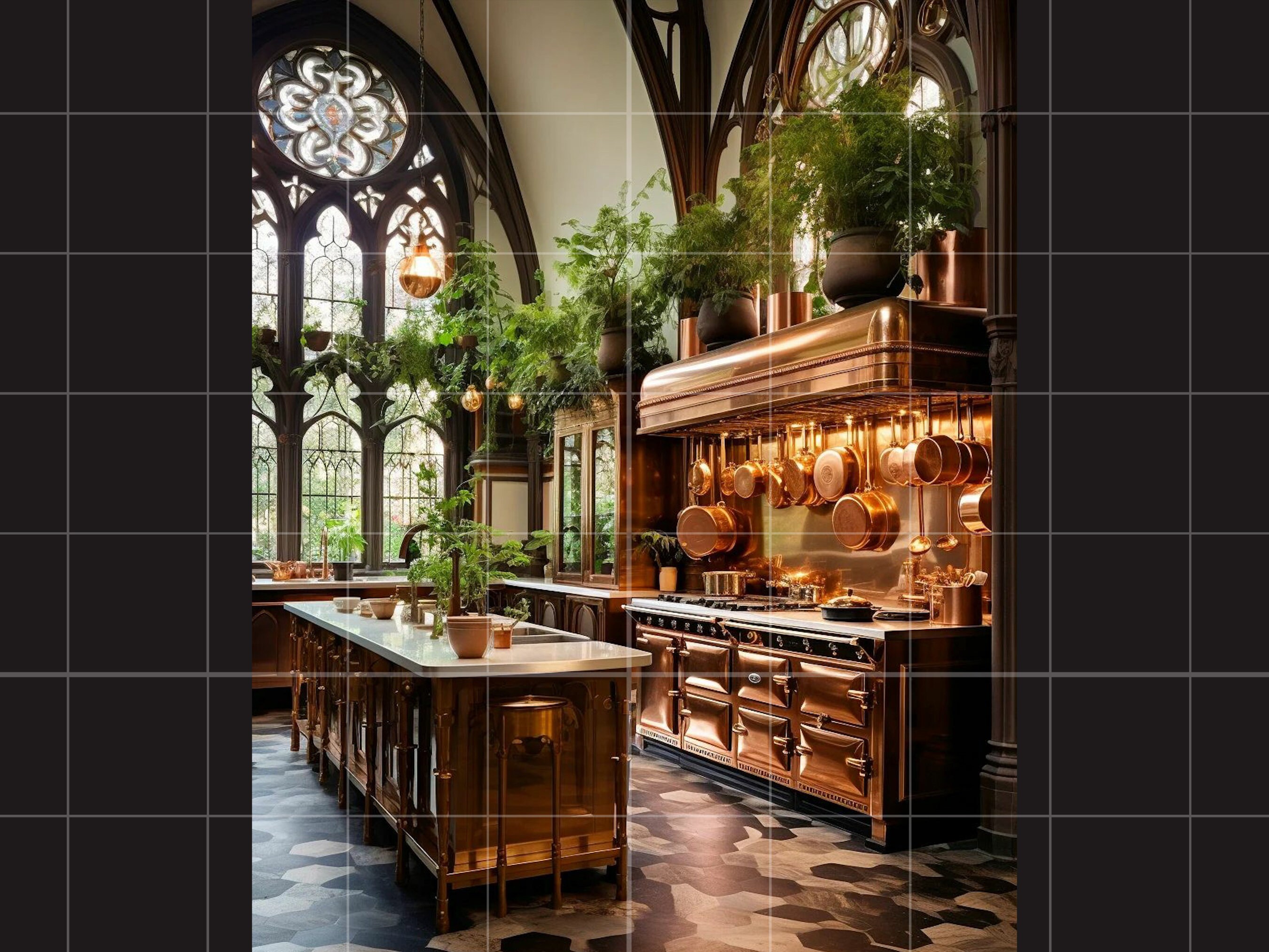 Chef Digital Backdrop for Photography Luxury Kitchen Digital - Etsy