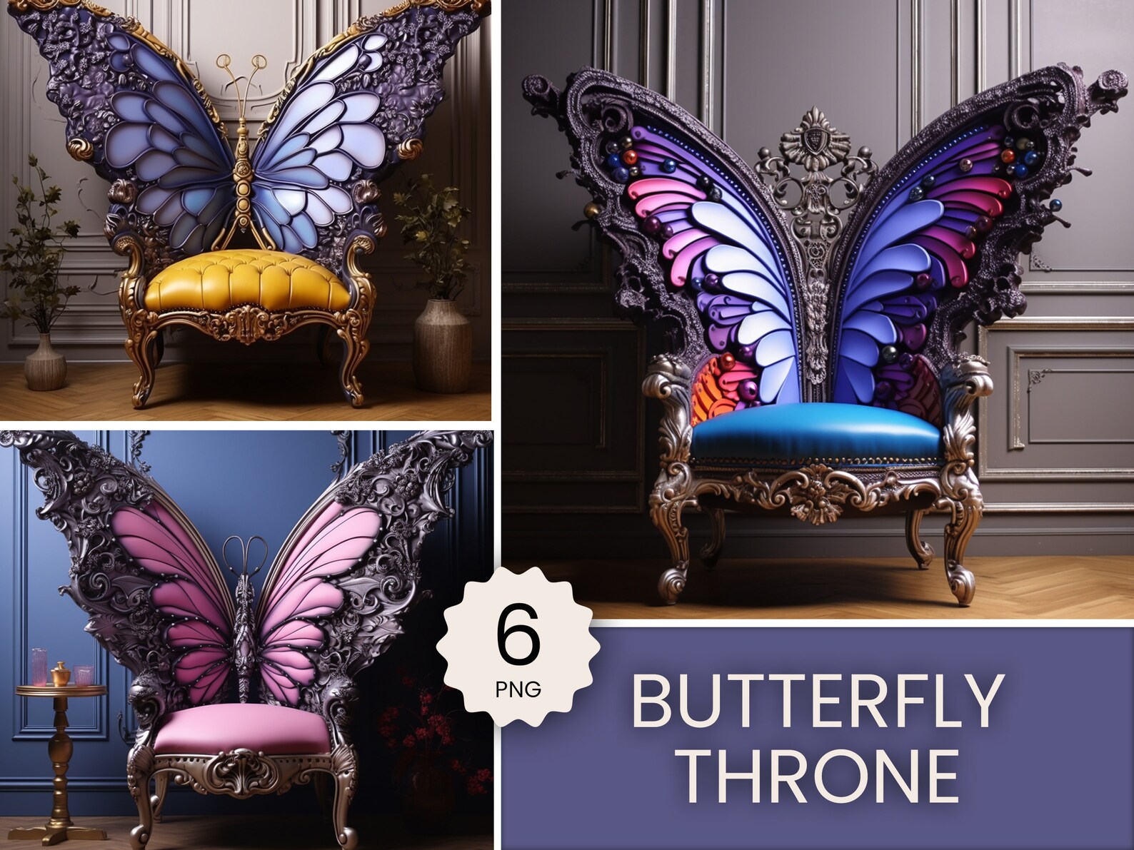 Angel Wings Throne Chair Digital Background Maternity Boudoir Digital ...