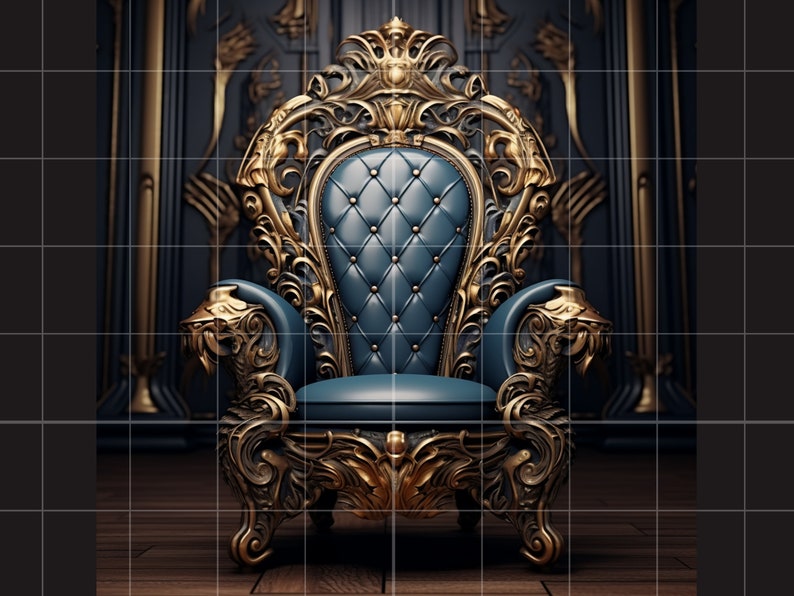 Throne Chair Digital Background Maternity Boudoir Digital Backdrop ...