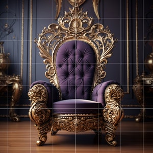 Throne Chair Digital Background Maternity Boudoir Digital Backdrop ...