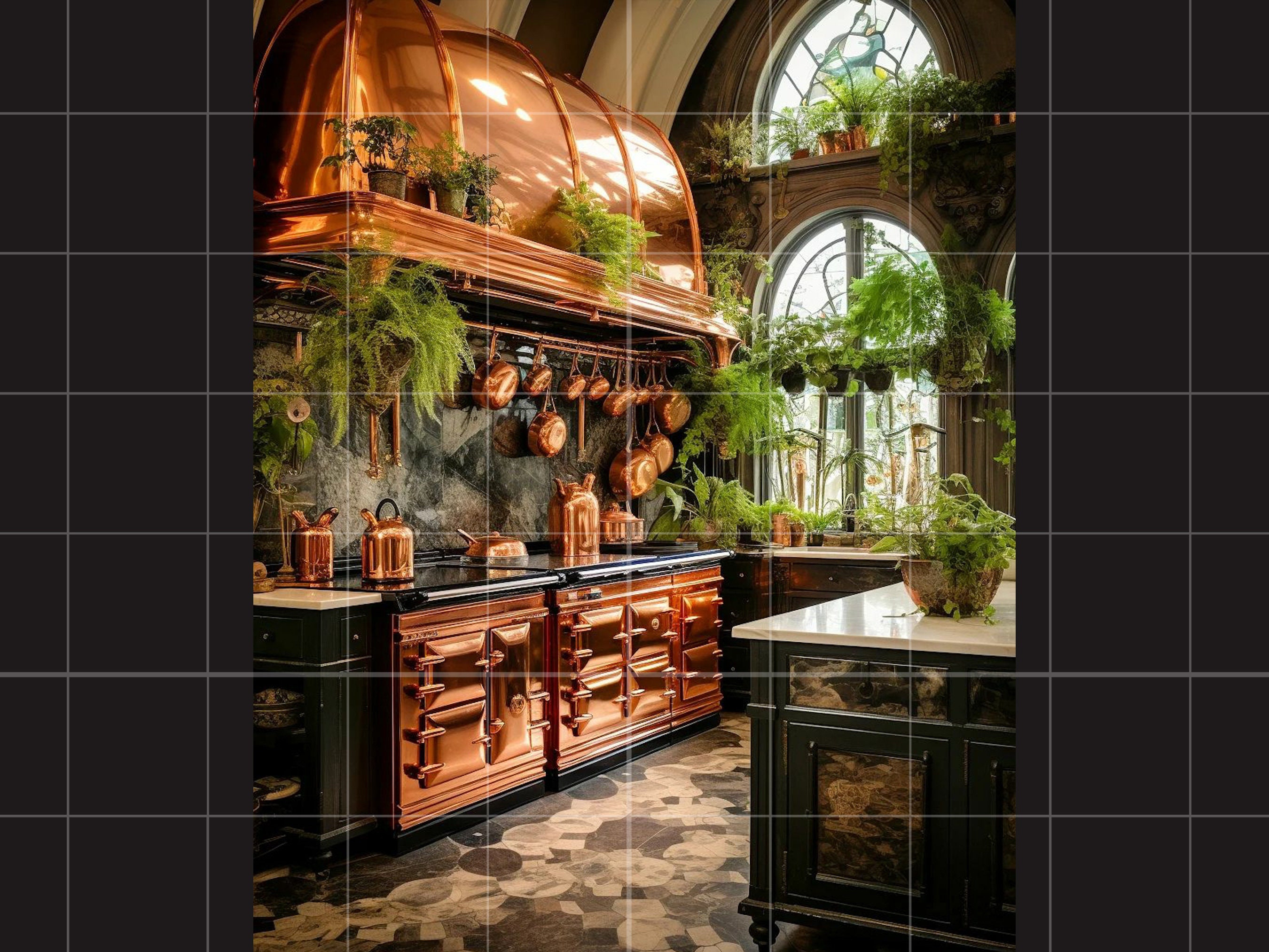 Chef Digital Backdrop for Photography Luxury Kitchen Digital - Etsy