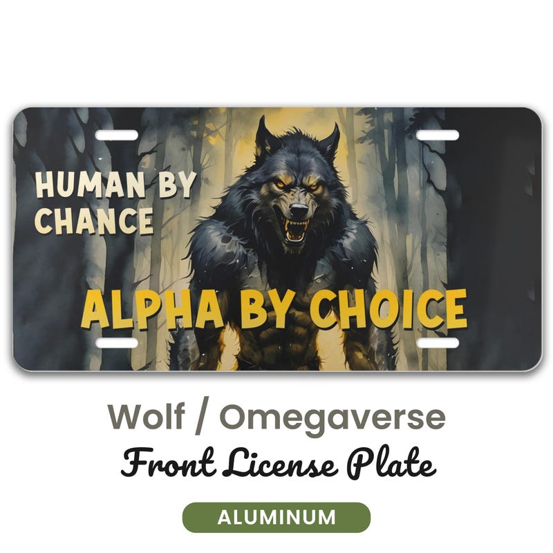 Werewolf License - Etsy