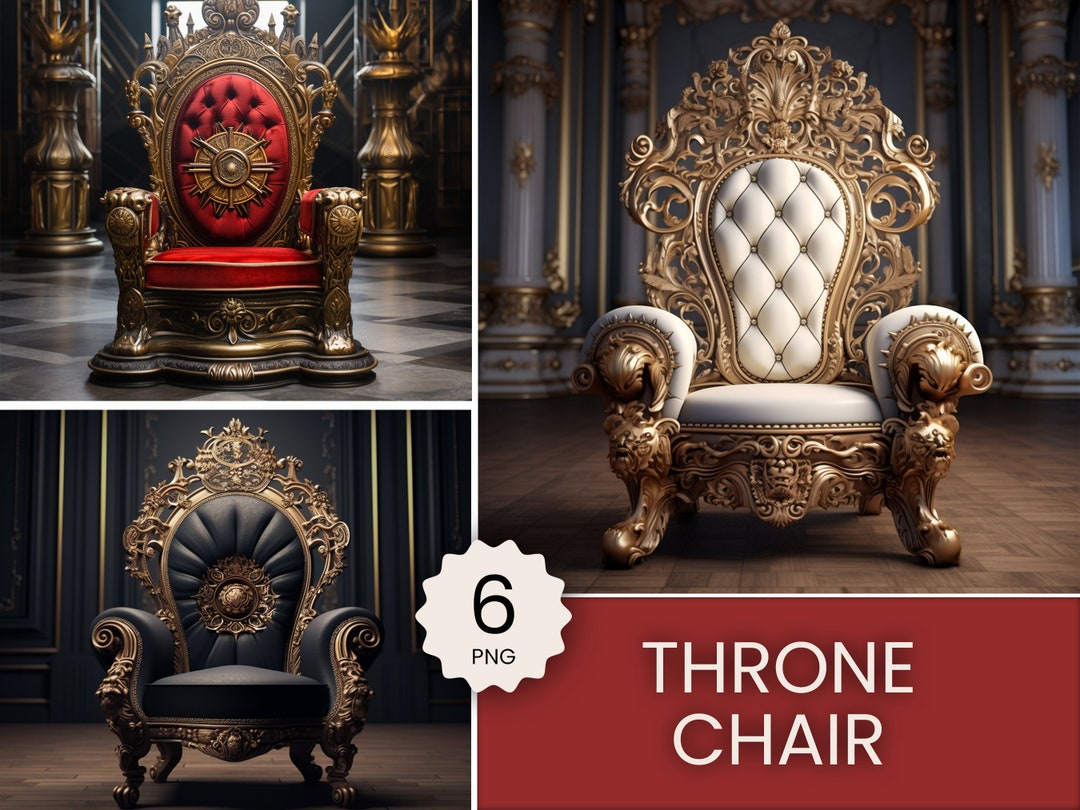 Throne Chair Digital Background Maternity Boudoir Digital Backdrop ...