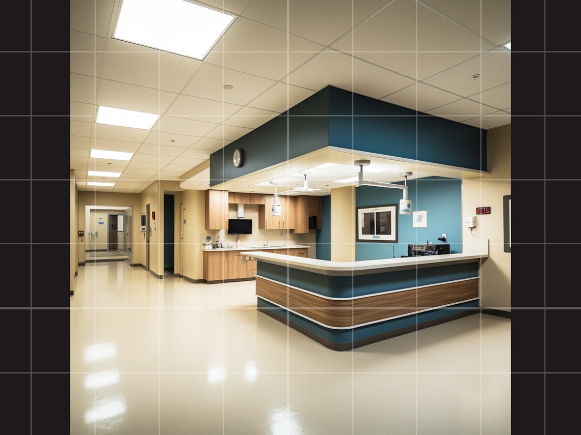 Nurse Station Digital Backdrop, Photoshop Overlays, Photography ...