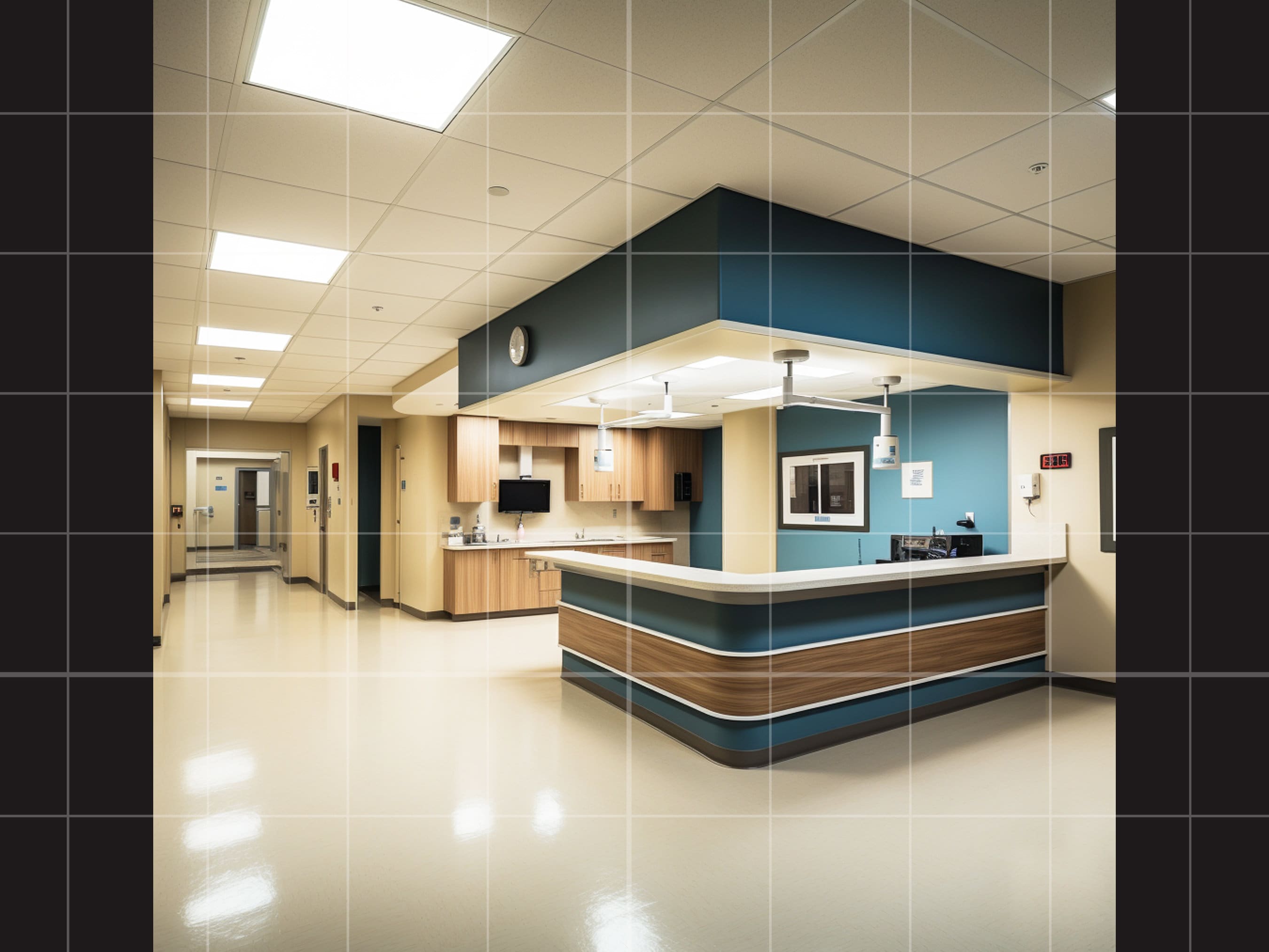 Nurse Station Digital Backdrop, Photoshop Overlays, Photography ...