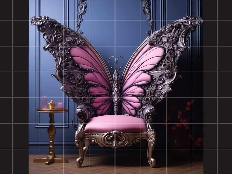 Angel Wings Throne Chair Digital Background Maternity Boudoir - Etsy UK