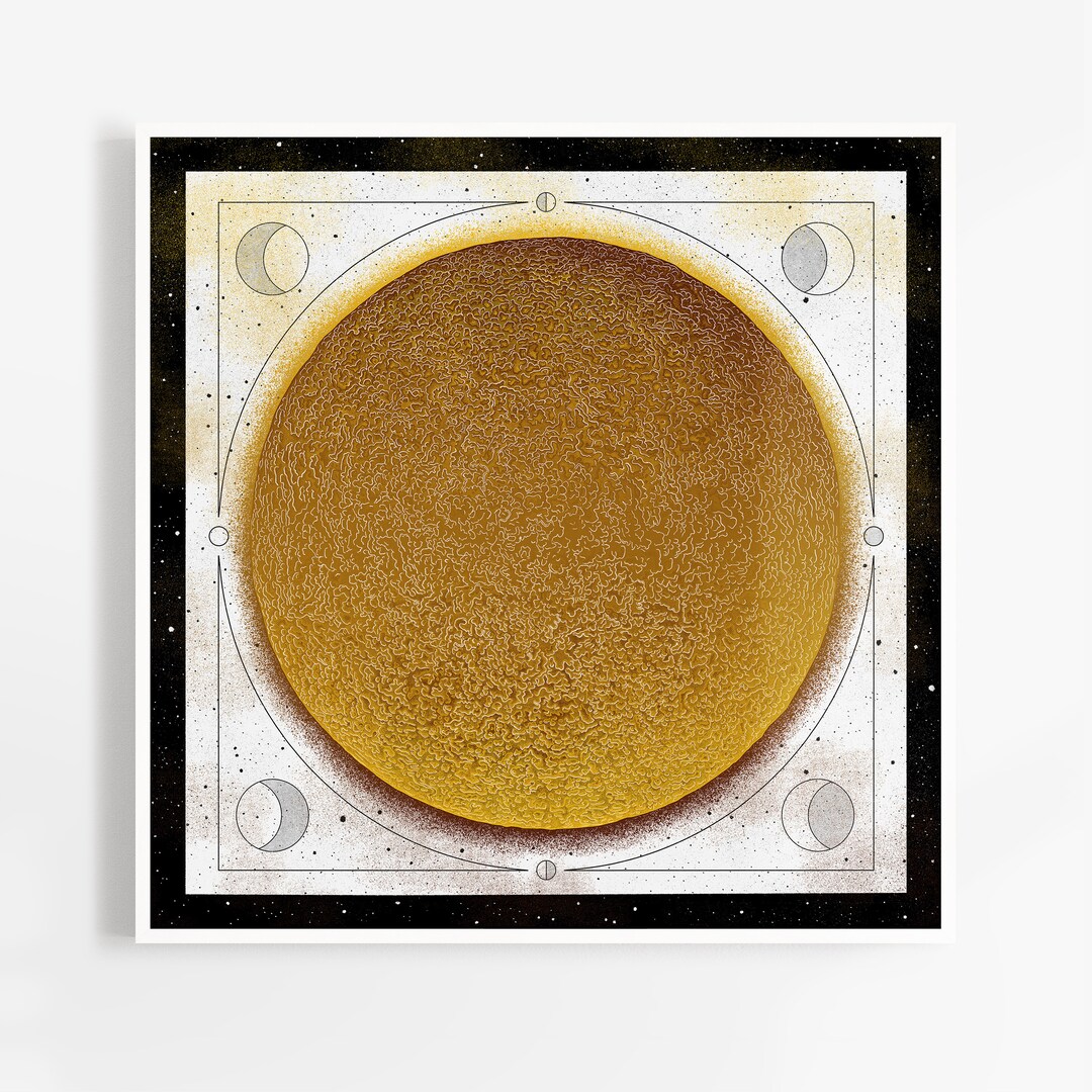 Sun Screen Print - Etsy