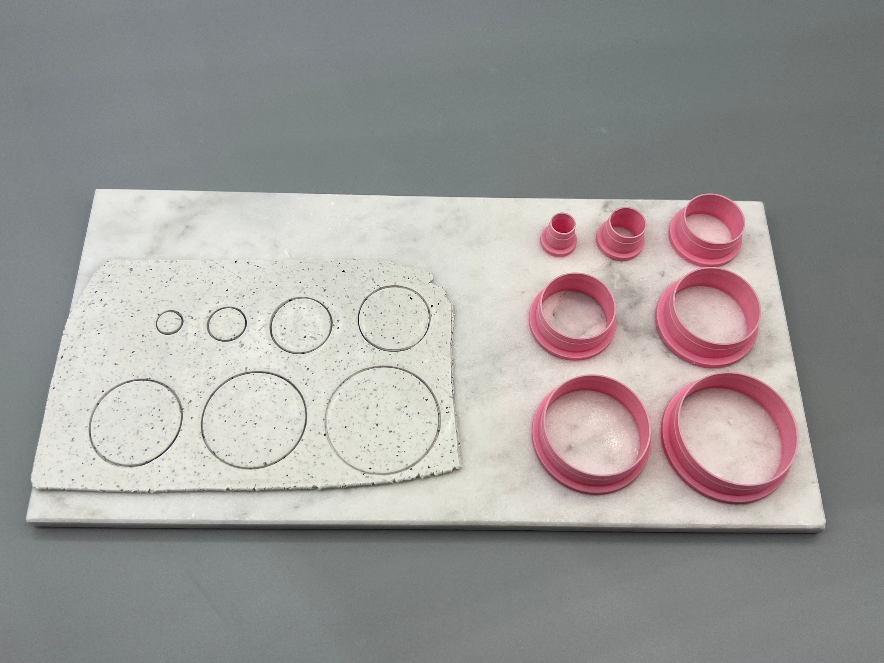 Circle Clay Cutter Set Basic Shape Polymer Clay Cutter Clay - Etsy