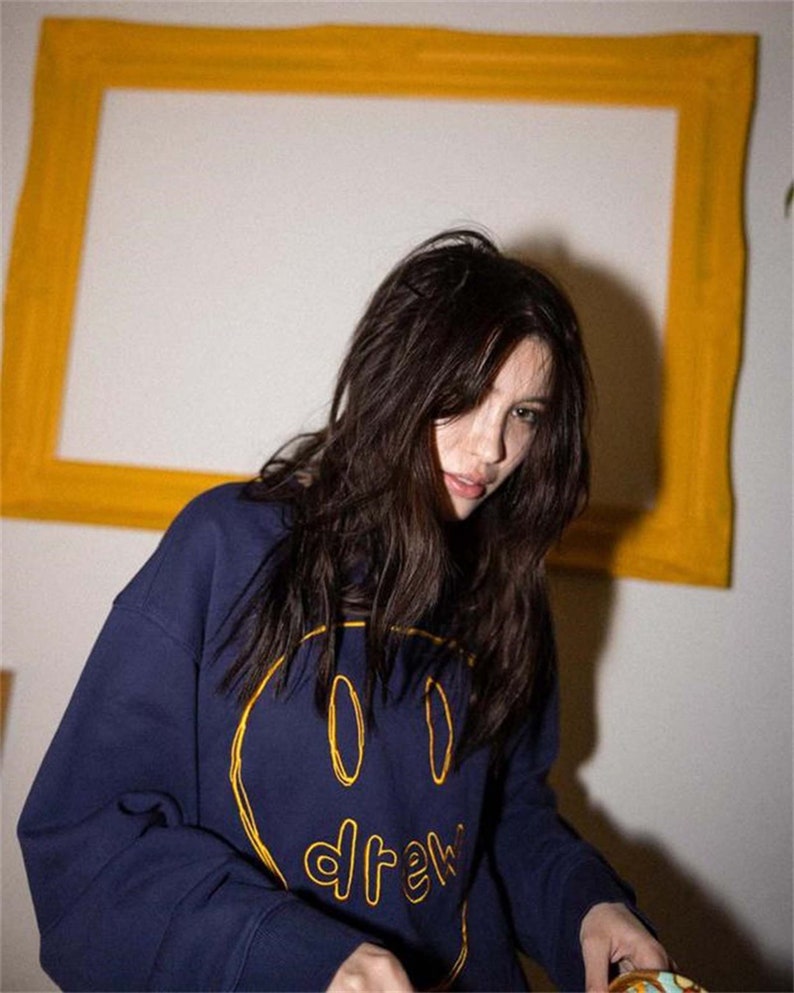 Drew House Smiling Couple Hoodie Loose High Street Fashion Brand ...