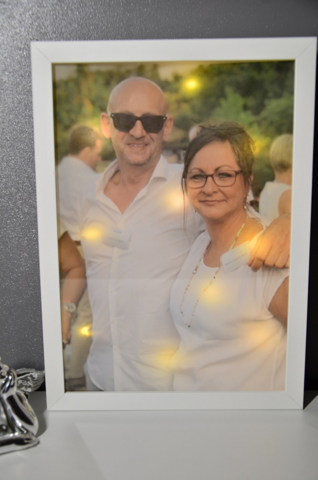 Illuminated Photo Frame With Photo Unique Gift Custom Photo - Etsy