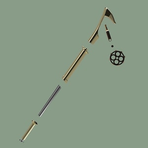 Arcane Ekko's Mace - 3D Files - Etsy