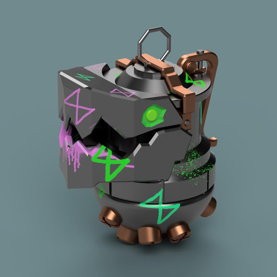 Jinx's Chomper - 3D Print Files - Etsy