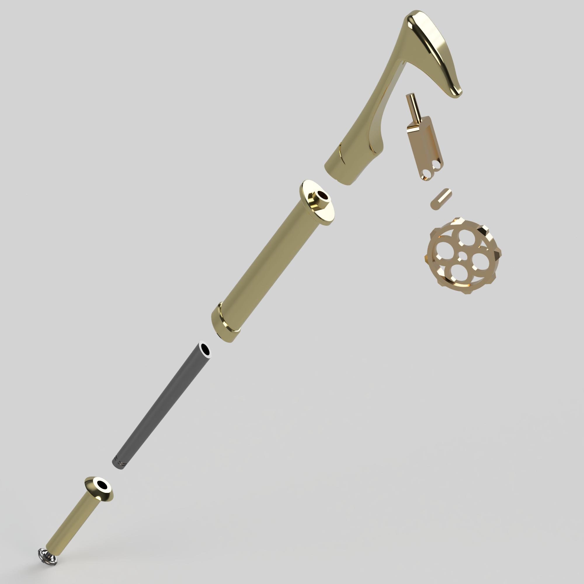 Arcane Ekko's Mace 3D Files - Etsy