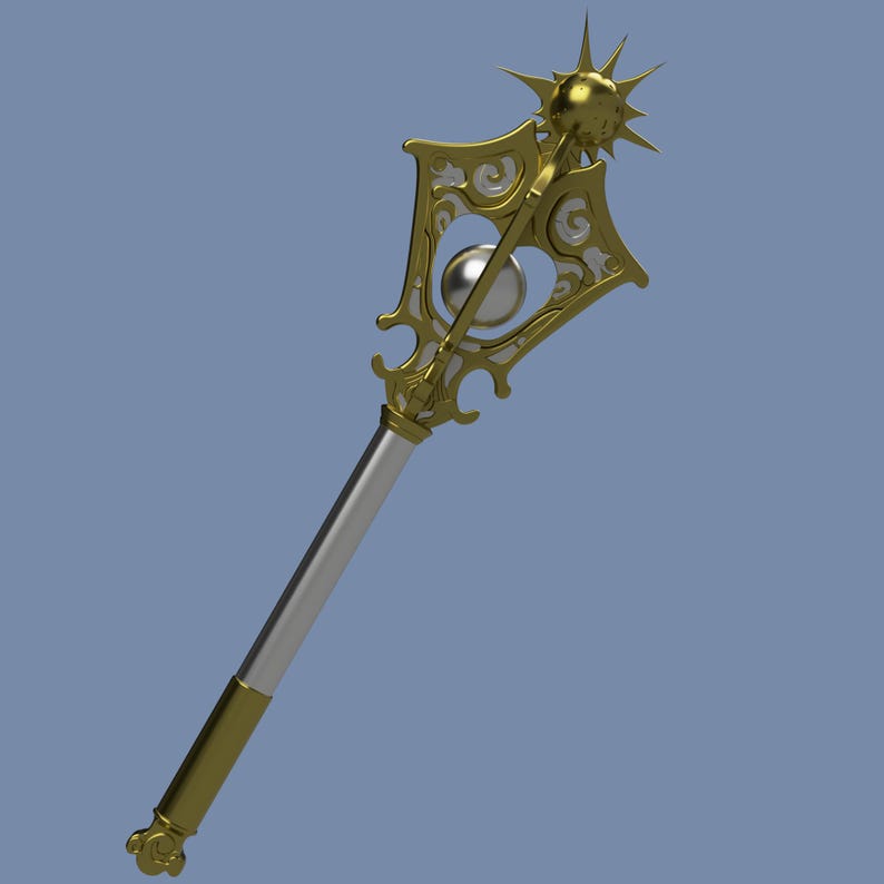 Pike's Mace of Disruption - 3D Print Files - Etsy