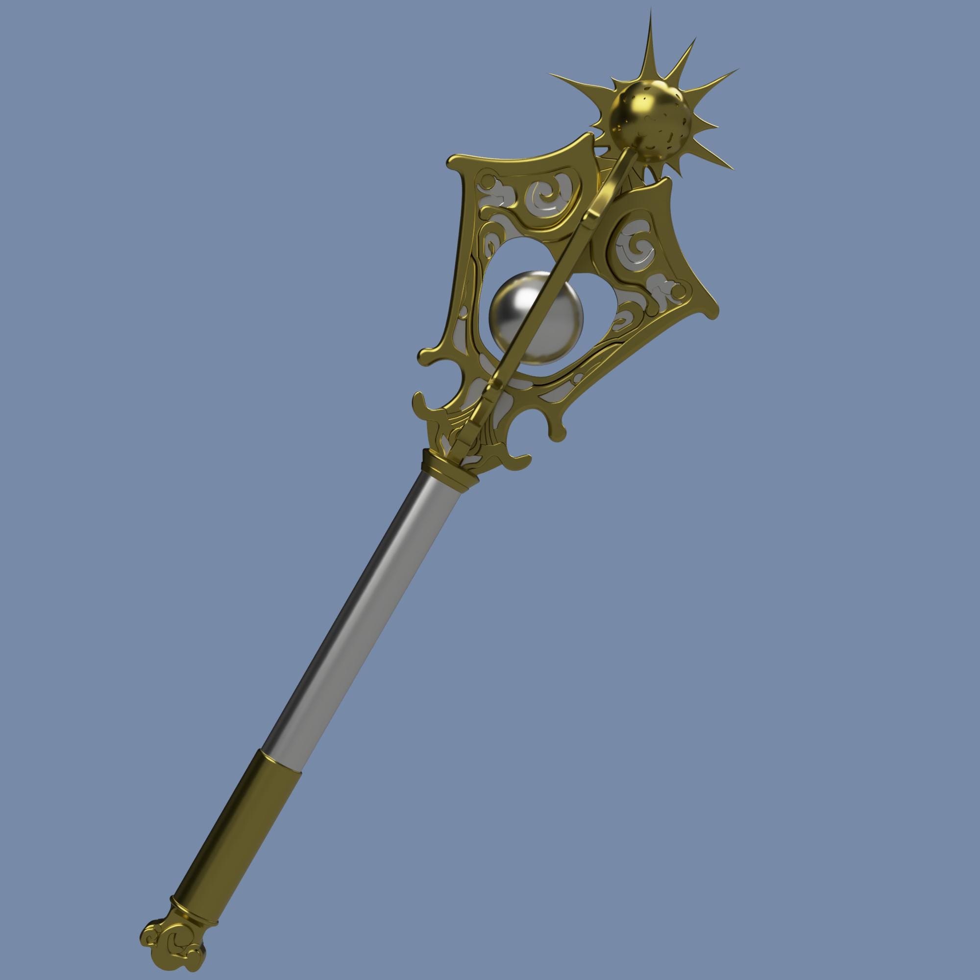 Pike's Mace of Disruption - 3D Print Files - Etsy