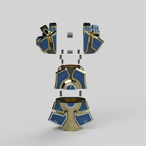 Vi's Atlas Gauntlets - 3D Print Files - Costume Weapons - Etsy