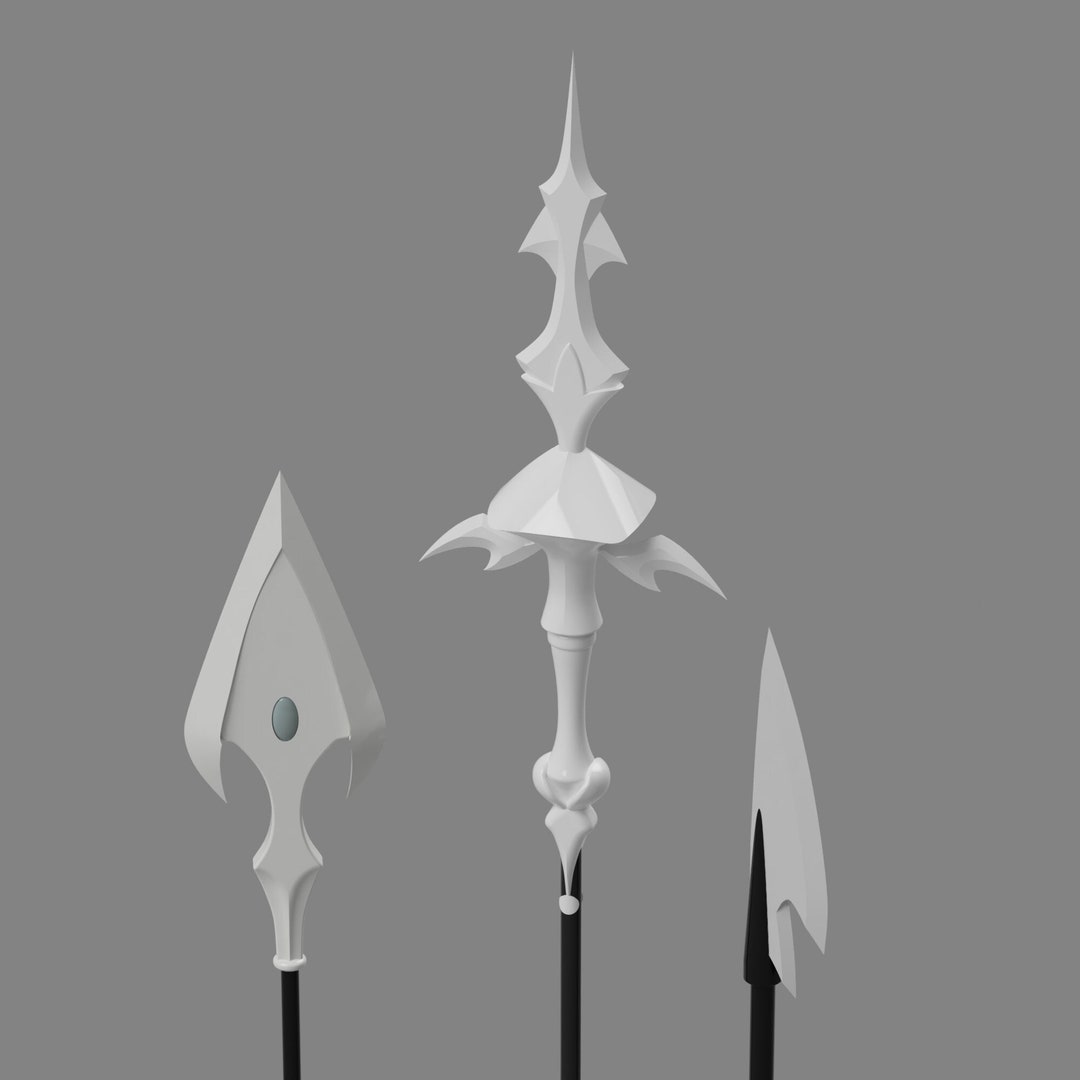 Hazbin Hotel Angelic Spear Collection - 3D Print Files - Etsy