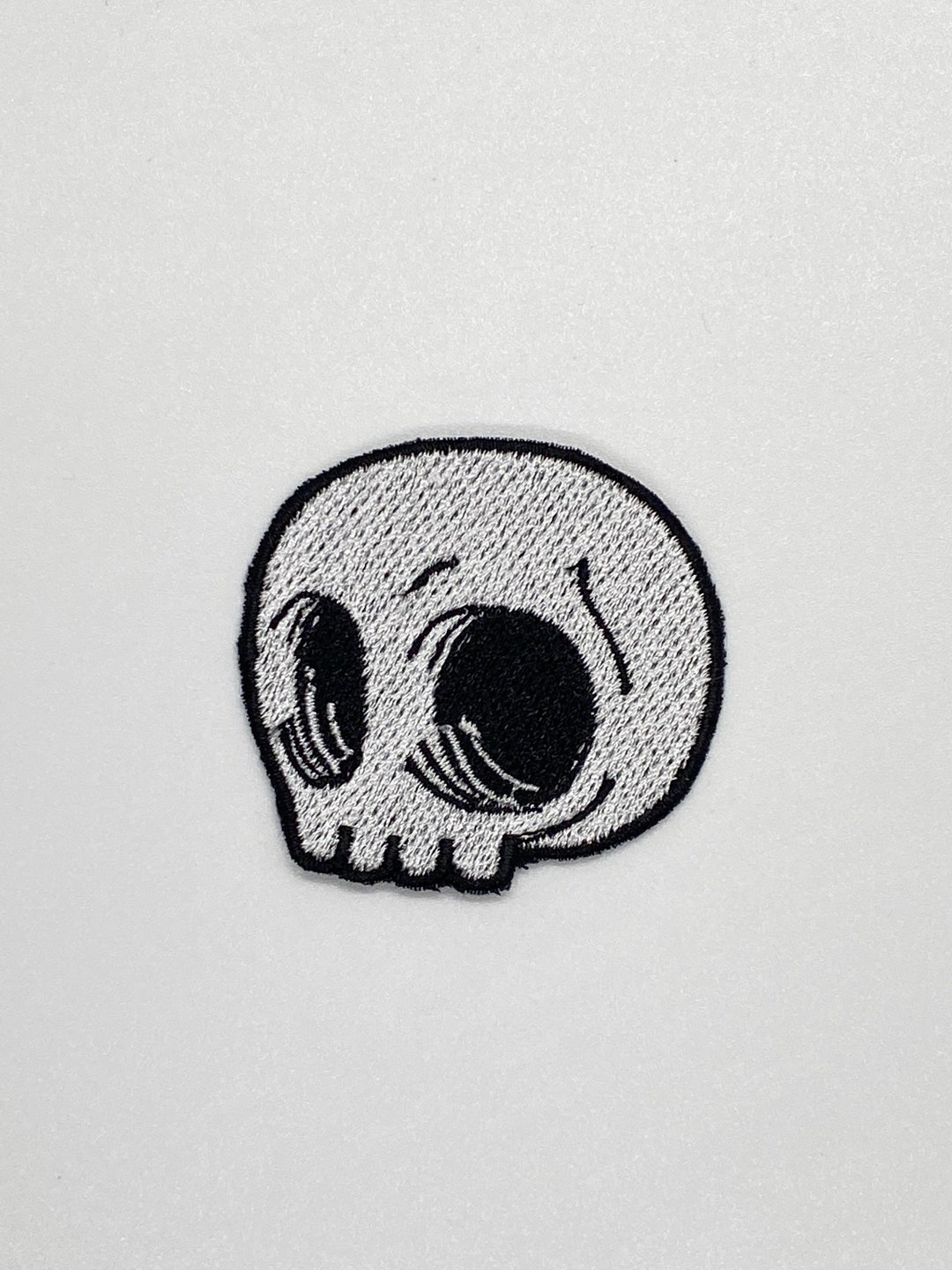 Skull Cute Iron/sew on Patch, Iron on Patches, Skulls Patches ...