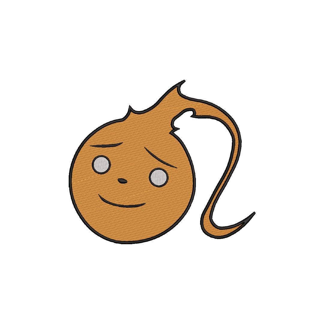Anime Orange Soul Embroidery: Digital Design Files (5 Sizes Included ...