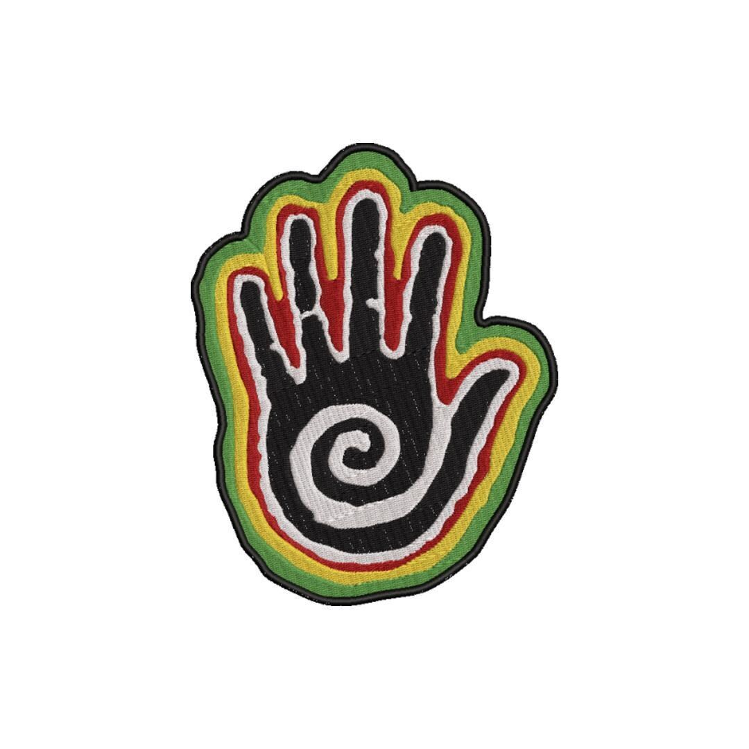 Hopi Healing Hand Embroidery Design: Boho Tribal Art - Etsy