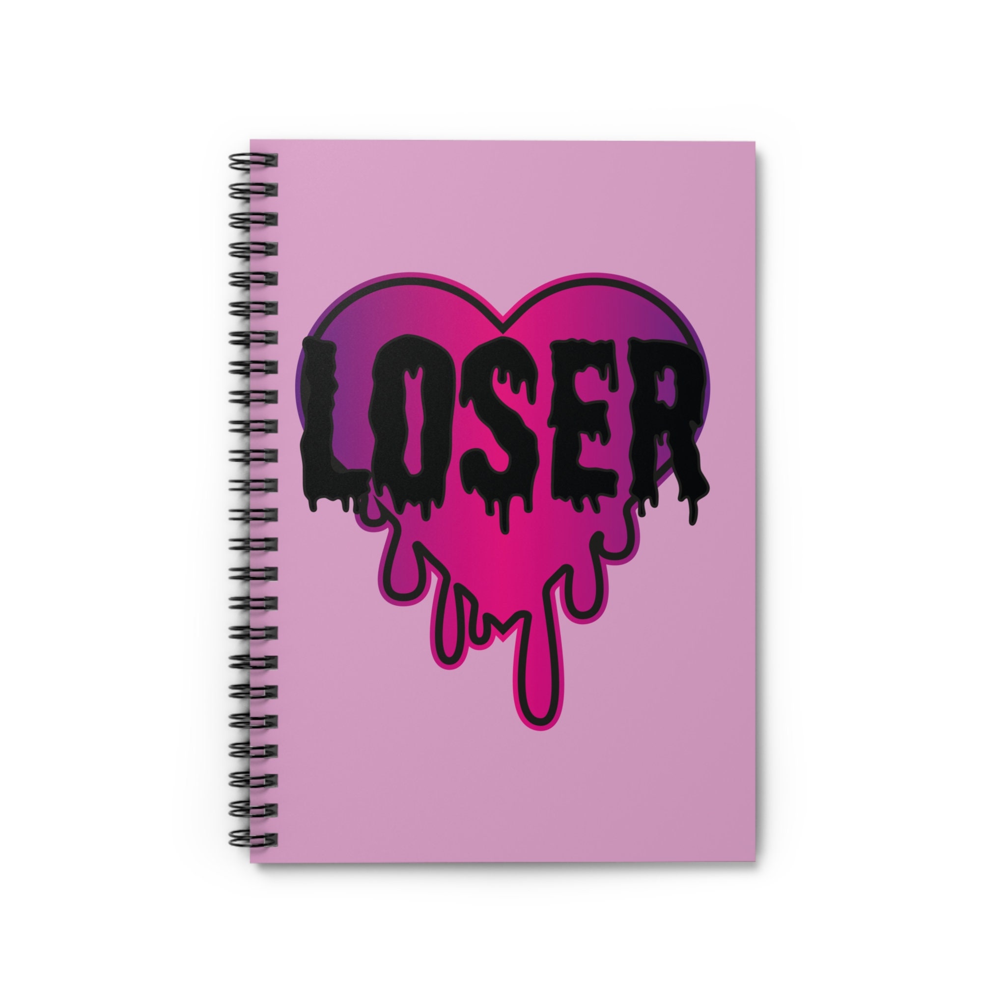 Pastel Goth Egirl Aesthetic Loser Emo Notebook - Etsy