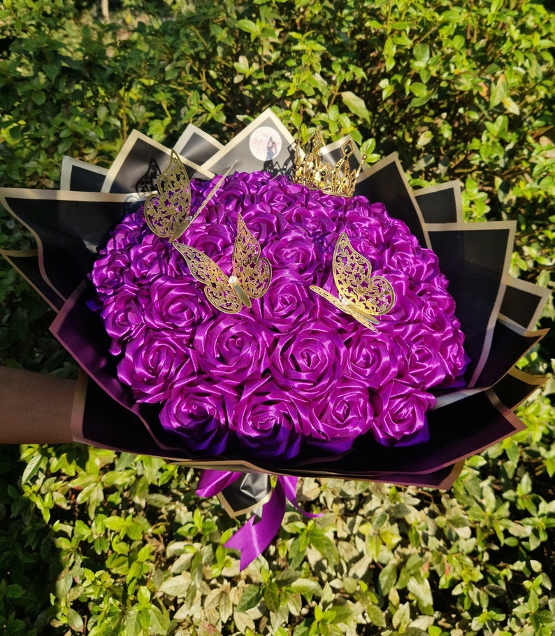 Ramo 50 Rosas Eternas - Etsy México