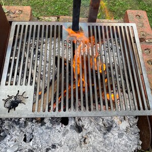 Indoor Grill 2.0 Version - Fireplace Cooking Grill - 'bug in Grill ...
