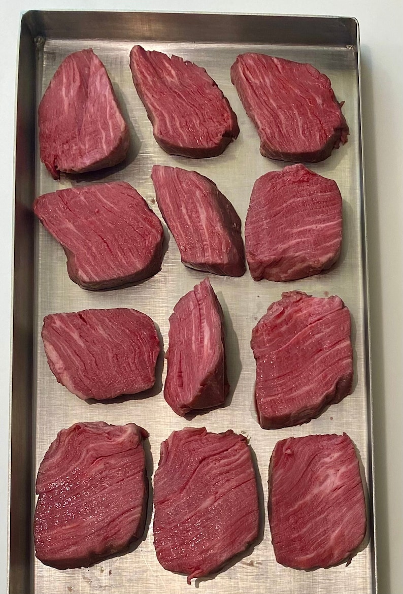 Freeze Dried Tenderloin Steak Medallions Filet Mignon Pasture Raised 1 ...
