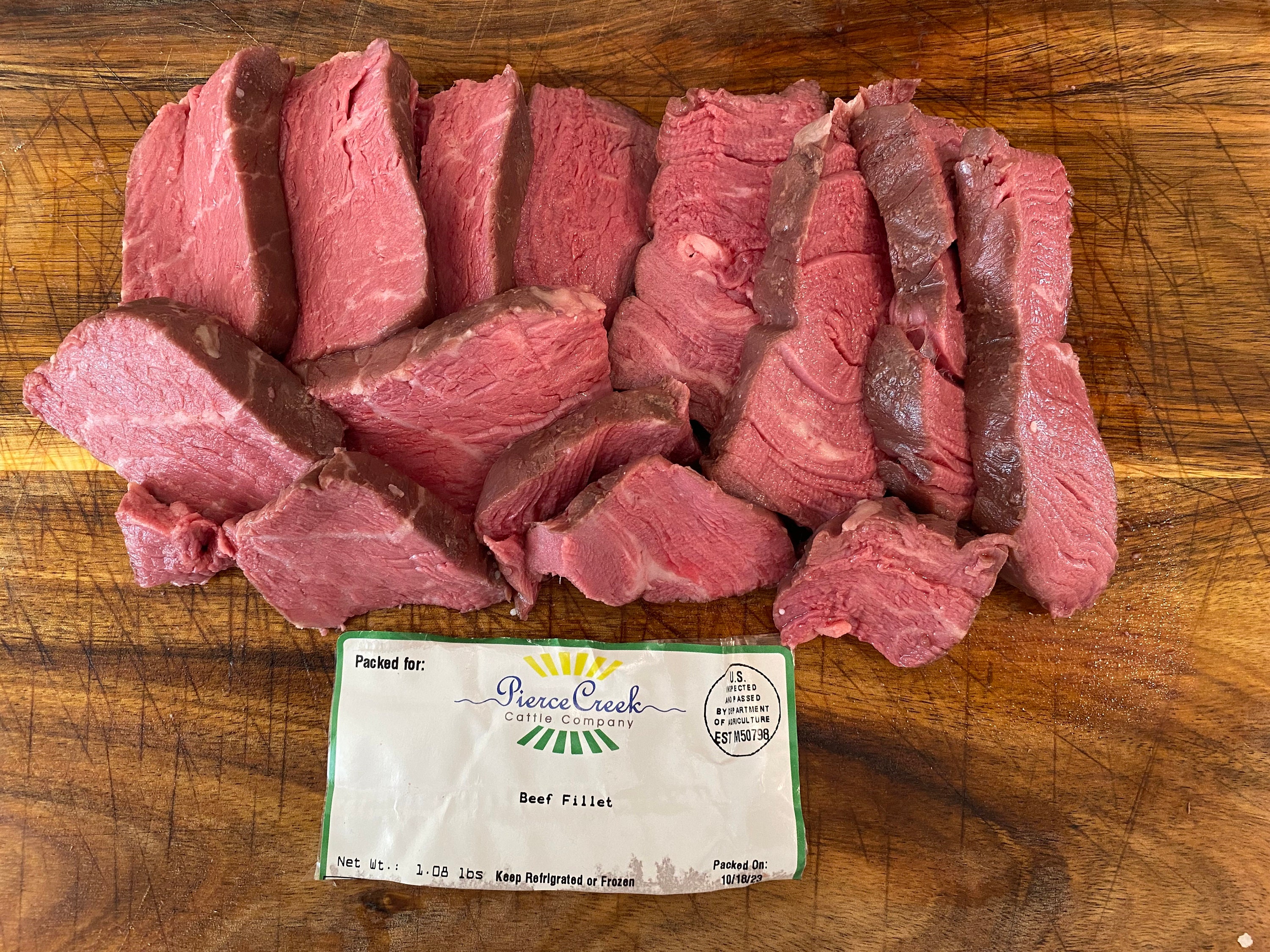 Freeze Dried Tenderloin Steak Medallions Filet Mignon Pasture Raised 1 ...