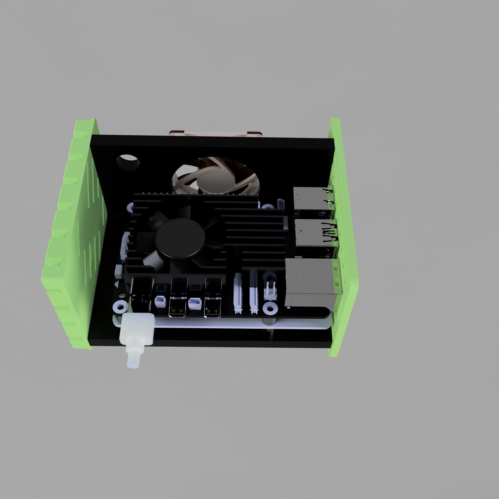 Custom Raspberry Pi 5 Nvme Case – Bottom-mount, Vented, Fan-ready - Etsy