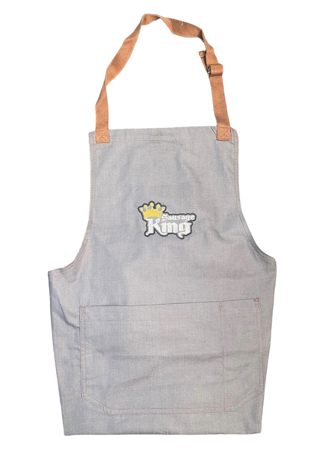 King of Sausage Grilling Embroidered Apron for BBQ Fun - Etsy