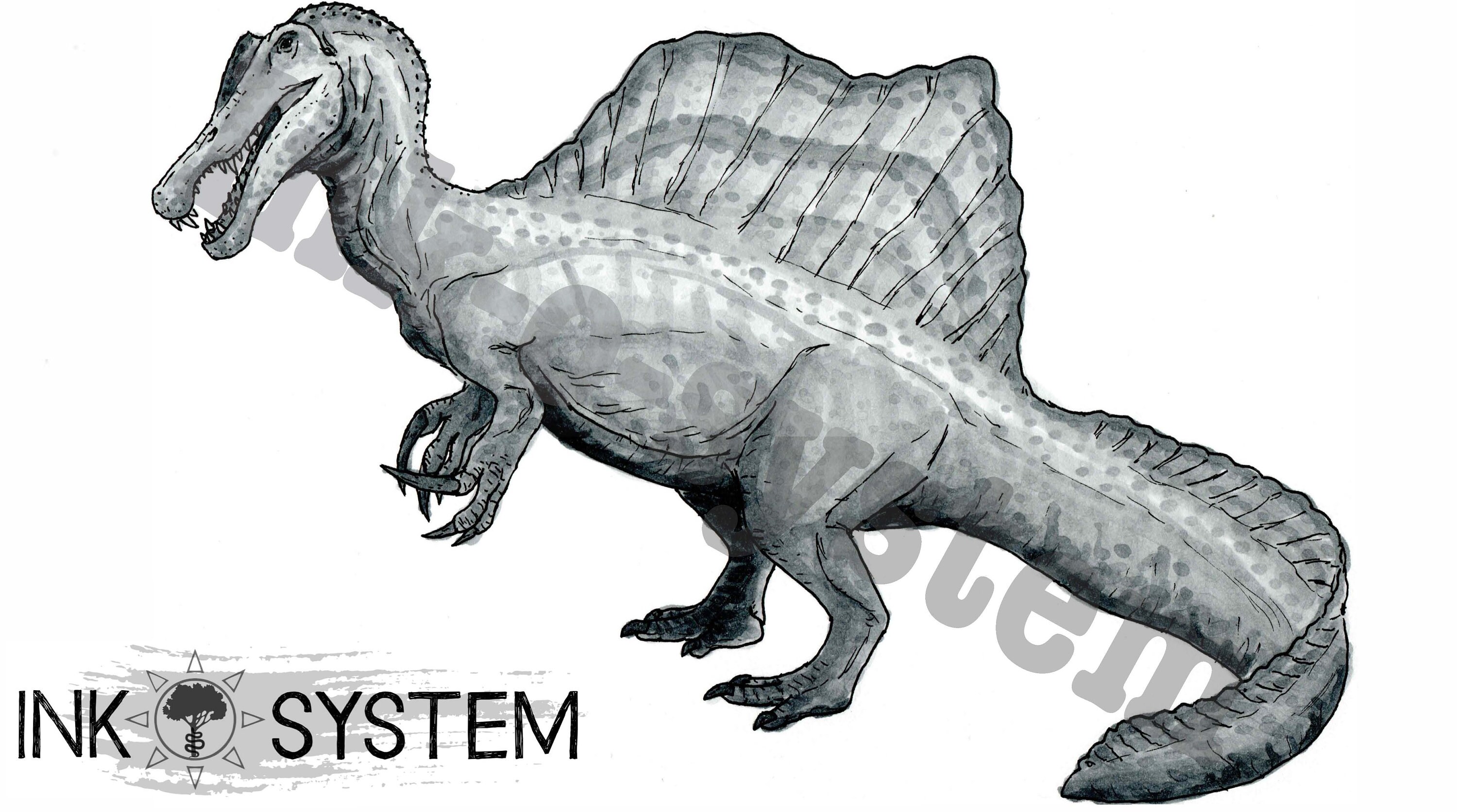 Spinosaurus Print - Etsy