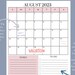 Monthly Planner academic Year Pack Printable - Etsy