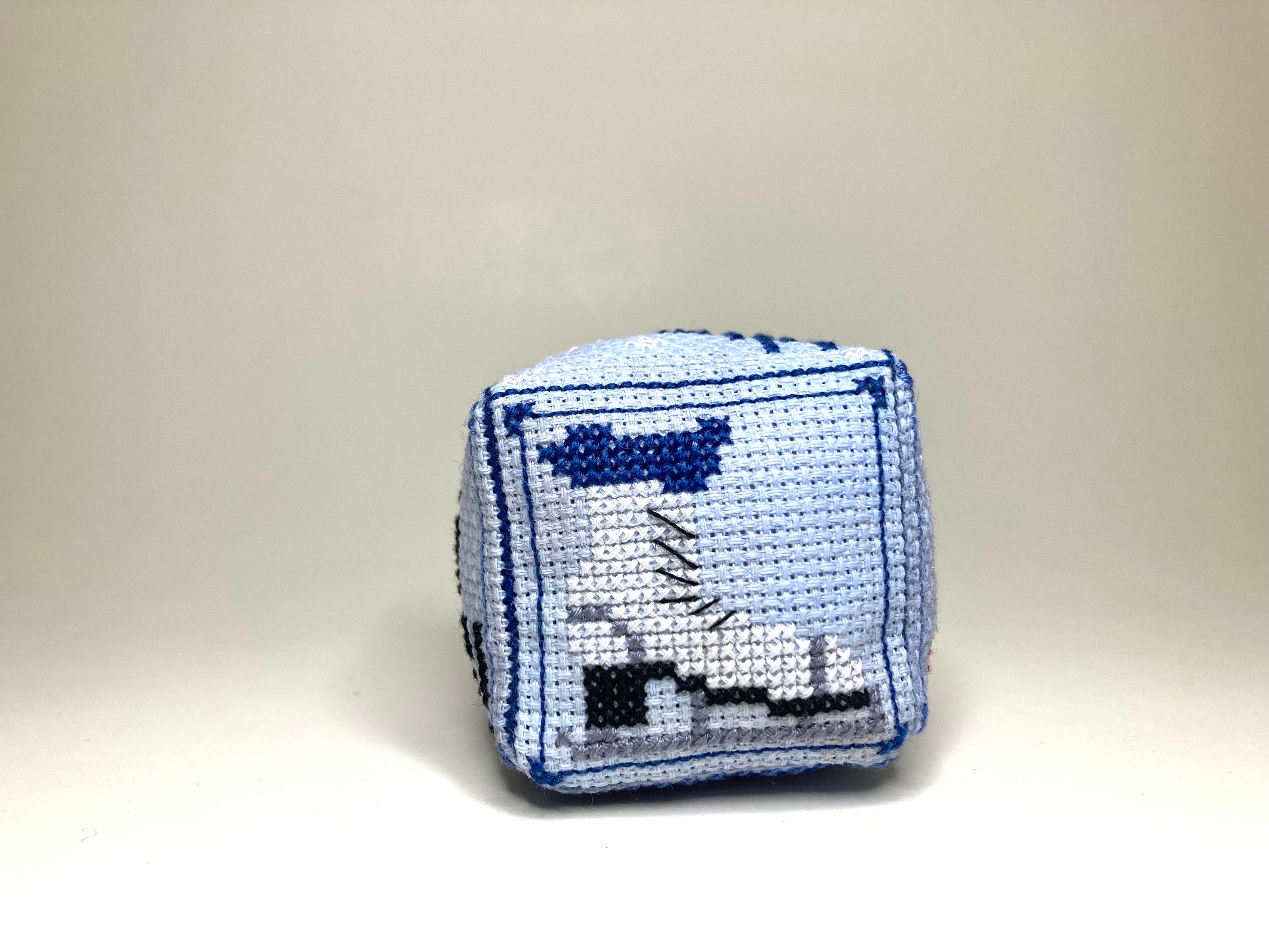 Winter Small Cube Cross Stitch Pattern, Digitial PDF Instant Download ...