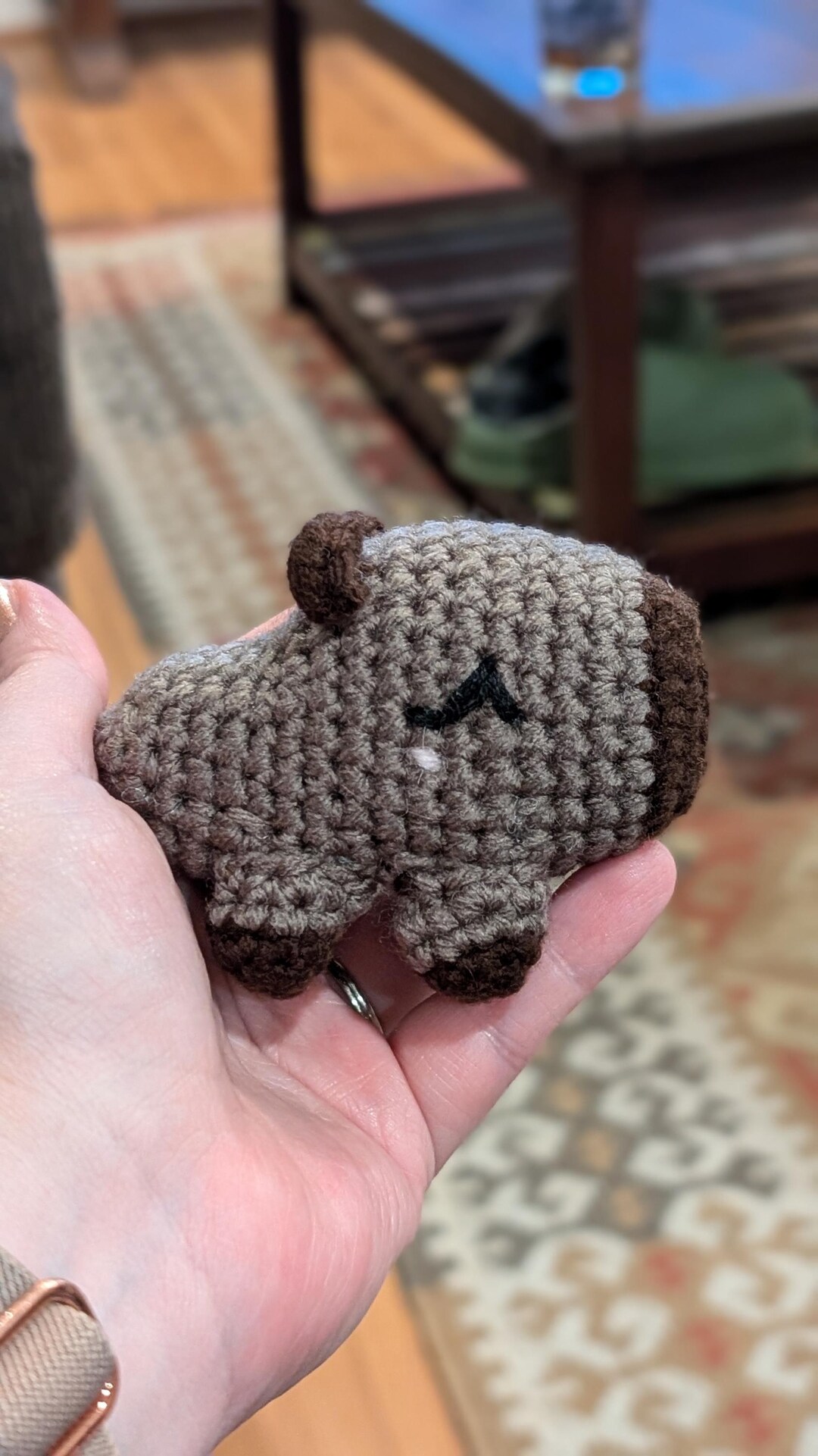 Crocheted Capybara - Etsy