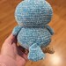 Blue Bird With Big Feet, Crochet - Etsy