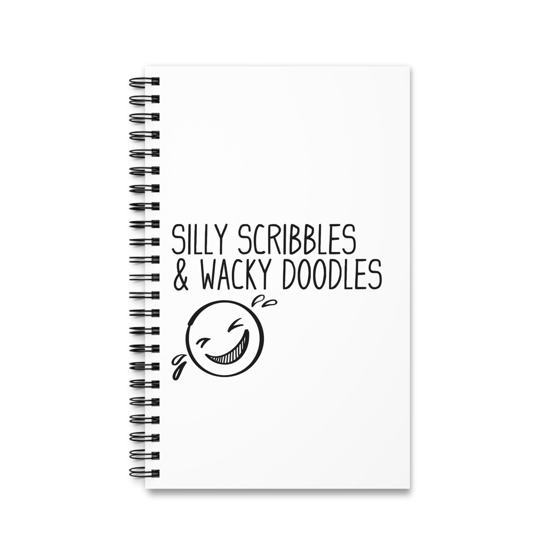 Drawing Blank Pages Spiral Notebook - Unique Gift for Artists ...