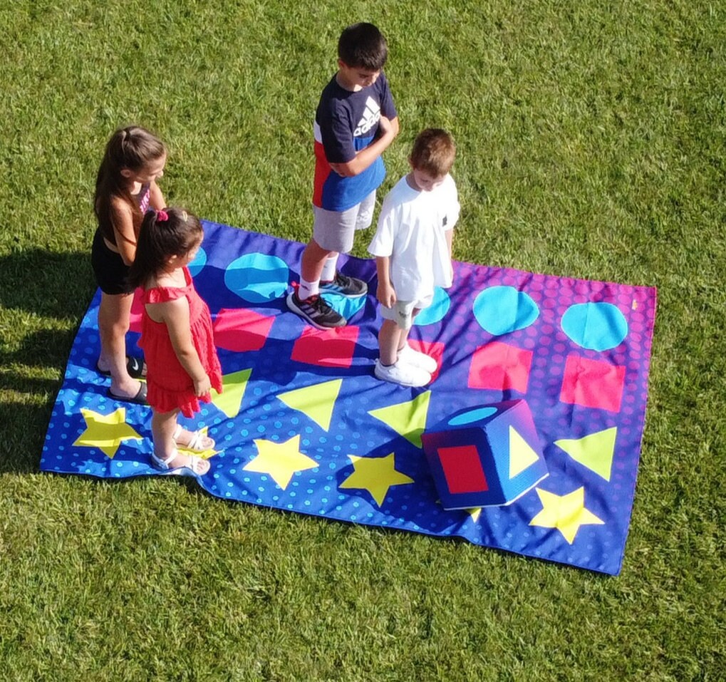 Giant Board Game, XXL Board Game, Party Game, Outdoor Game, Geometric ...