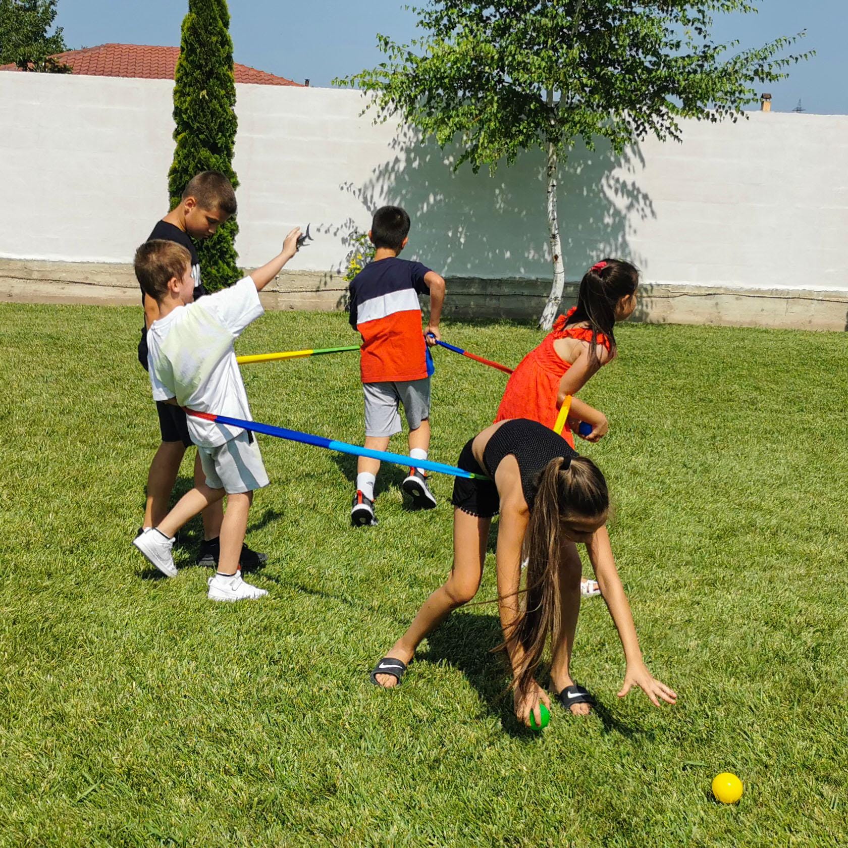 Jump Elastic Game for Children, Game From 90's, Jumping Rubber Band ...