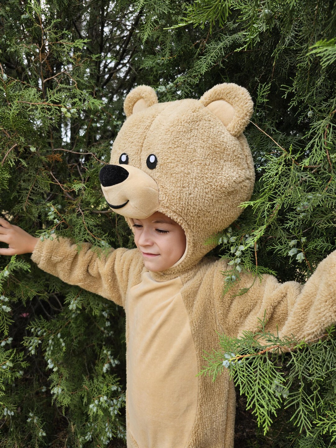 Bear Costume, Braun Bear Costume, Halloween Bear Costume, Kids Size ...