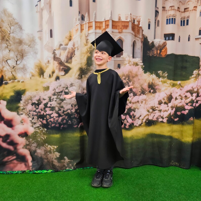 Kids Graduation Cap and Gown, Robe Outfit for Baby and Toddler, & Gown ...