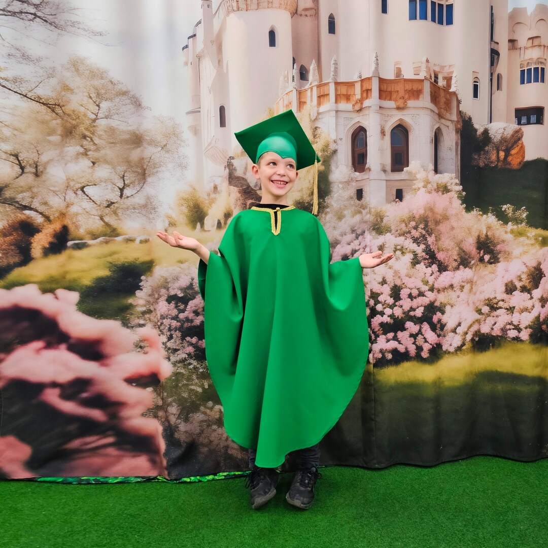 Kids Graduation Cap and Gown, Robe Outfit for Baby and Toddler, & Gown ...