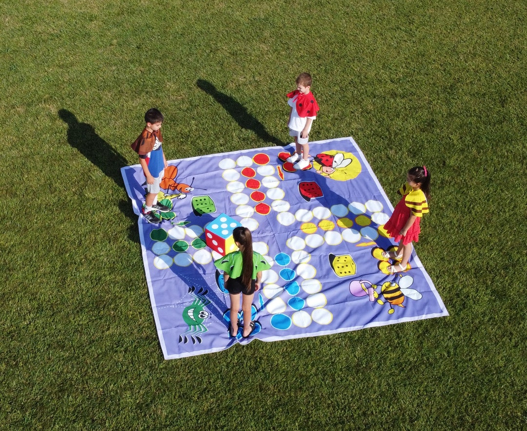 Giant Board Game, Party Game, Outdoor Game, Huge Ludo Game 3 X 3 M - Etsy
