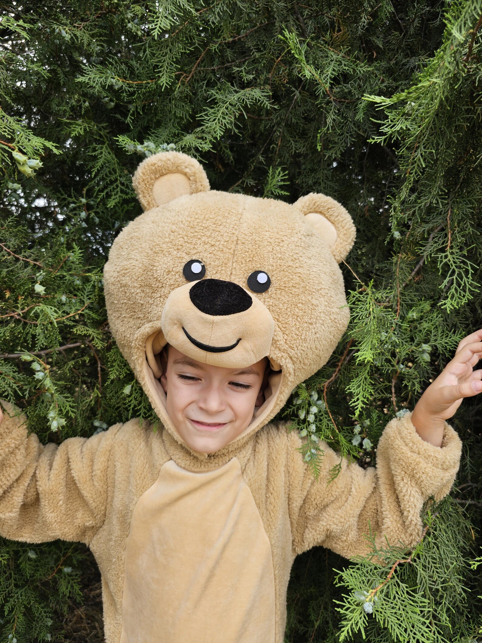 Bear Costume, Braun Bear Costume, Halloween Bear Costume, Kids Size ...