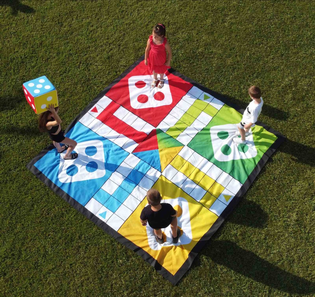 Giant Board Game, XXL Board Game, Party Game, Outdoor Game, Huge Ludo ...
