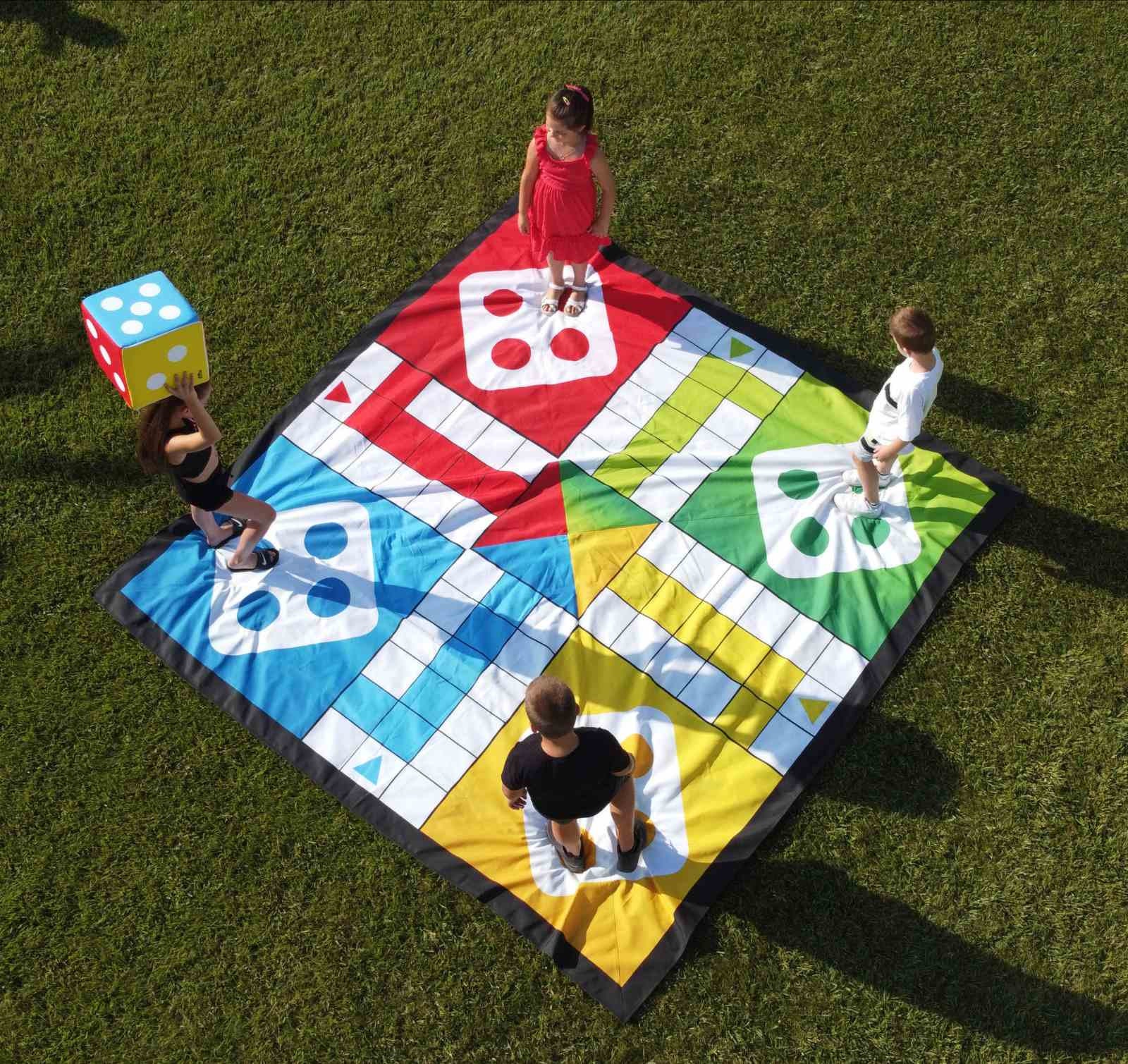 Giant Board Game, XXL Board Game, Party Game, Outdoor Game, Huge Ludo ...