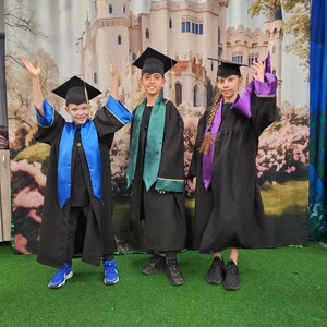 Kids Graduation Cap and Gown, Robe Outfit for Baby and Toddler, & Gown ...