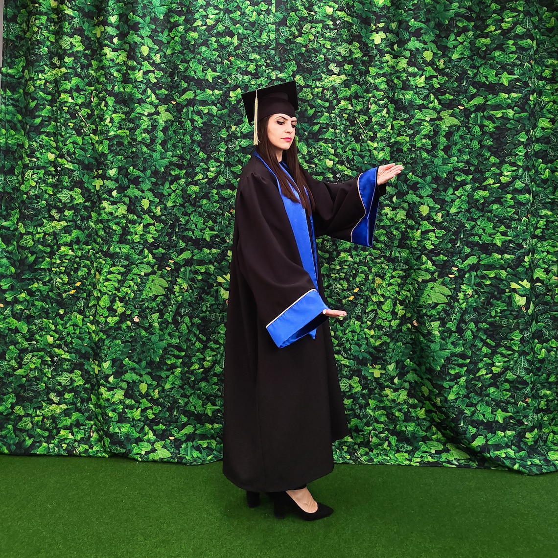 Graduation Gown, Academic Dress, Academic Robe, Graduate Gown Student ...